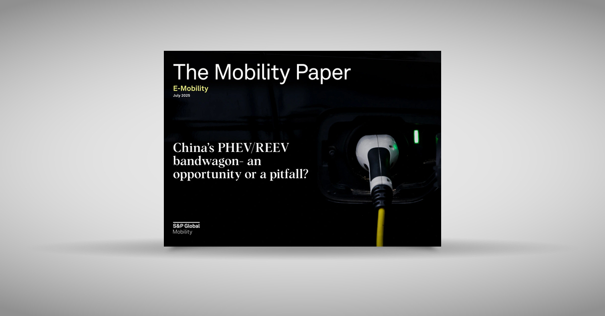 The Mobility Paper - E-Mobility - July 2025 - English