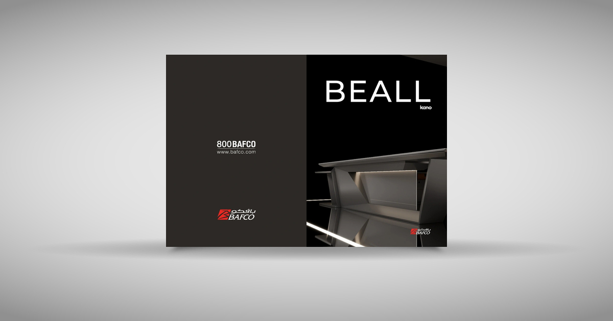 Beall Executive Brochure by Kano & BAFCO
