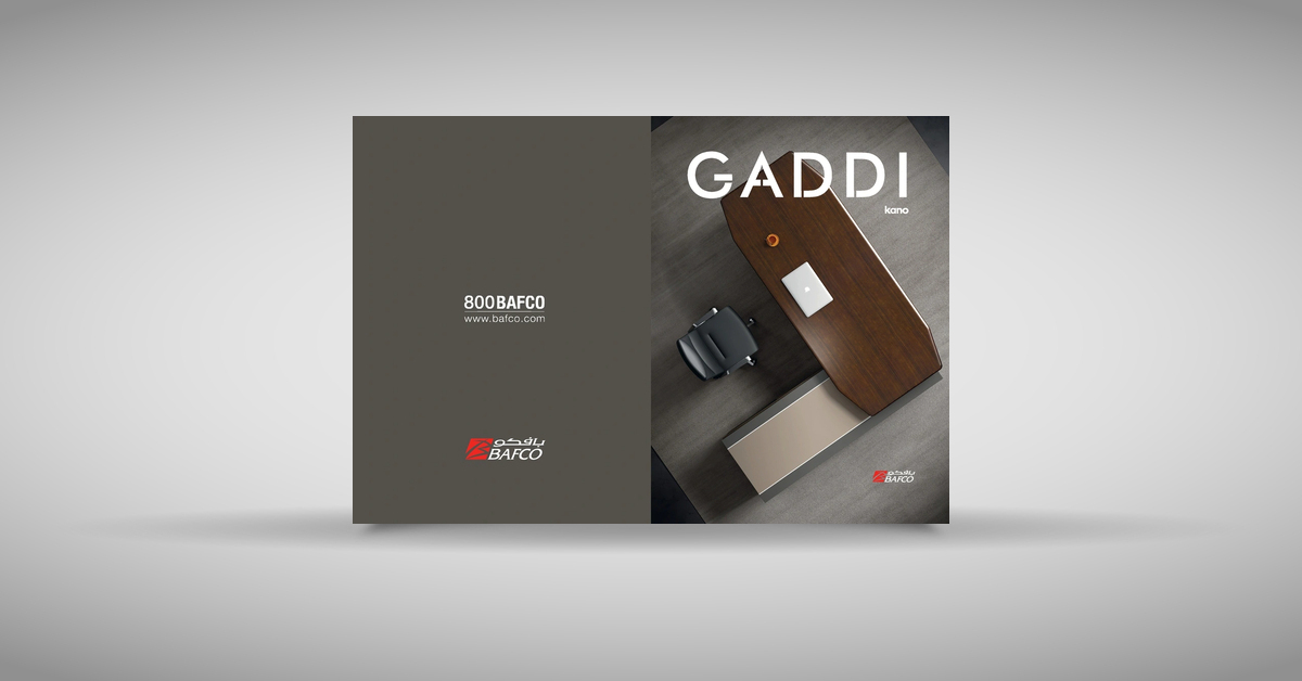 Gaddi Executive Series by Kano & BAFCO