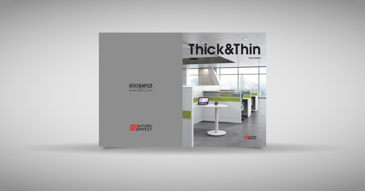 Thick & Thin Panel Workstation by Kano & BAFCO