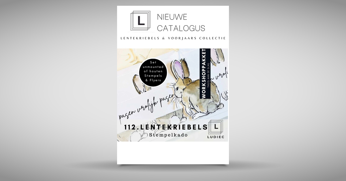 Ludiec 112. Stempelpakket Voorjaarcatalogus