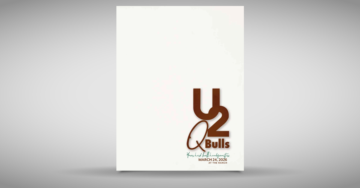 U2 Quality Bull Sale 2026