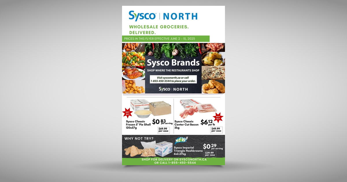 Sysco Brands Flyer - June 2-15 2023