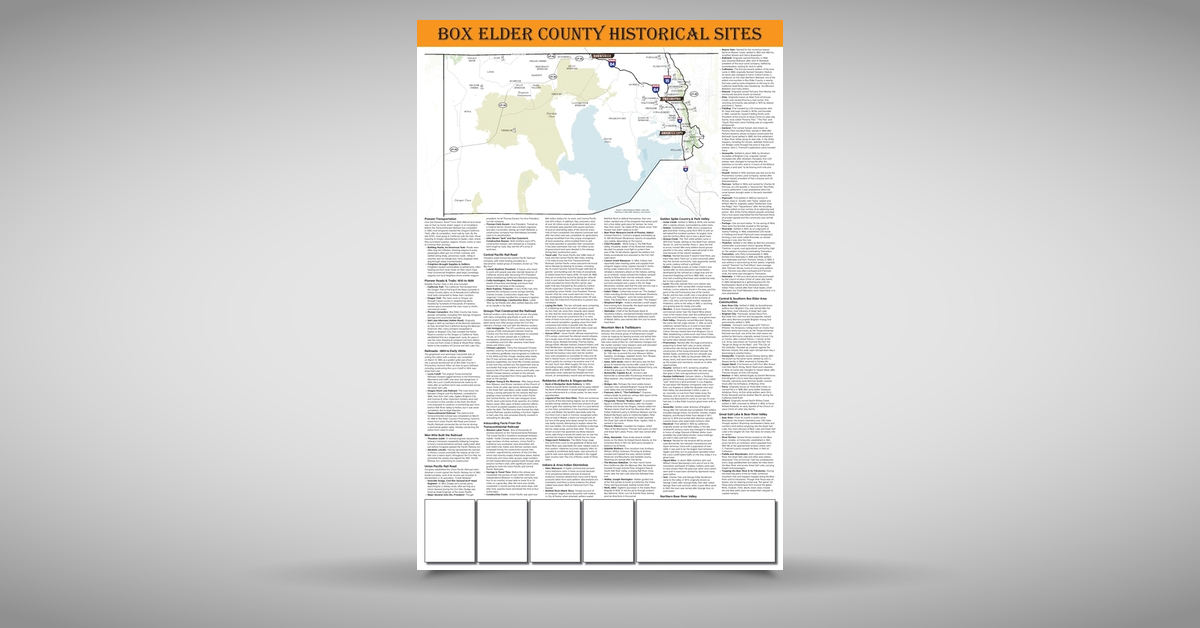 Box Elder County Historical Map