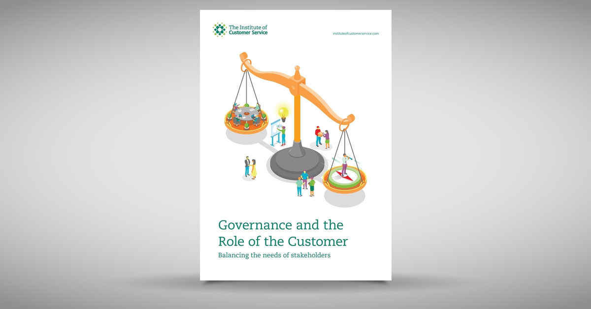 Governance and the Role of the Customer