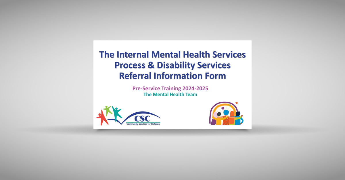 The Internal MH Process Pre-Service 2024-2025 NEW