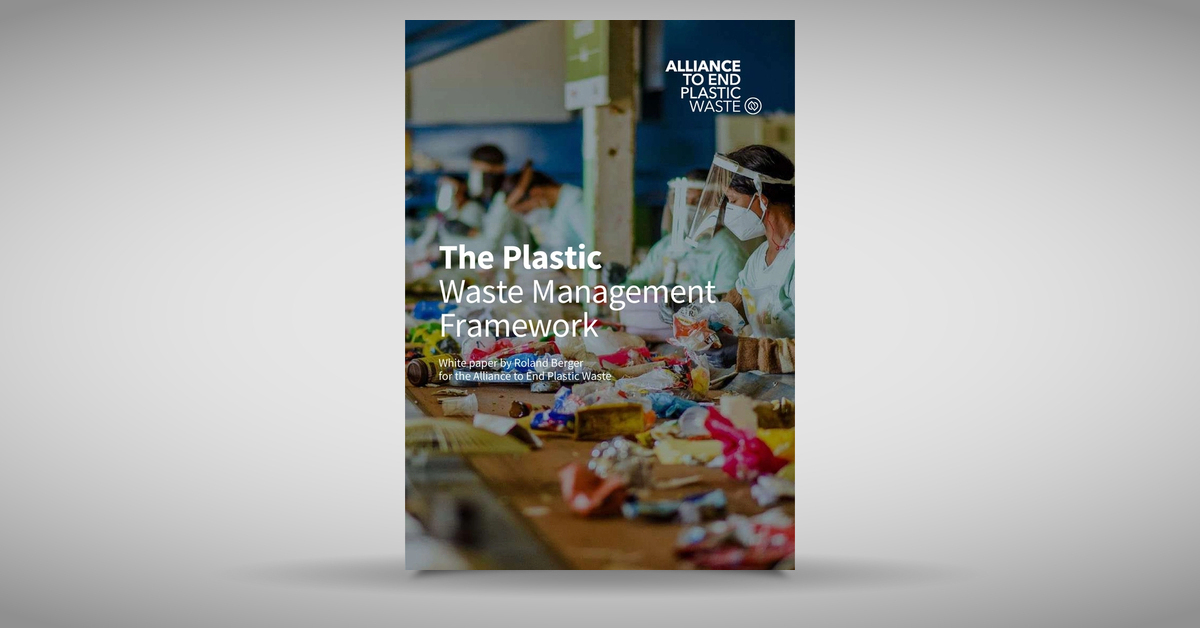 Plastic Waste Management Framework