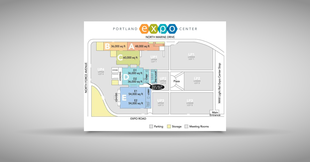 Portland Expo Center Facility Map