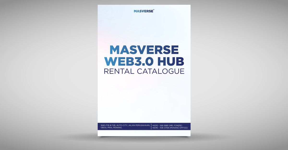Masverse Web3 Hub Rental Catalogue