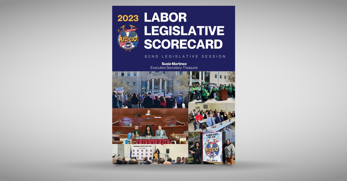 2023 Labor Legislative Scorecard