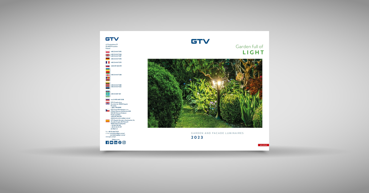 GTV Garden lighting folder
