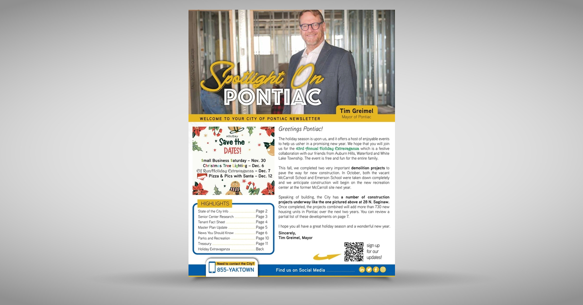 Spotlight Pontiac Fall 2024