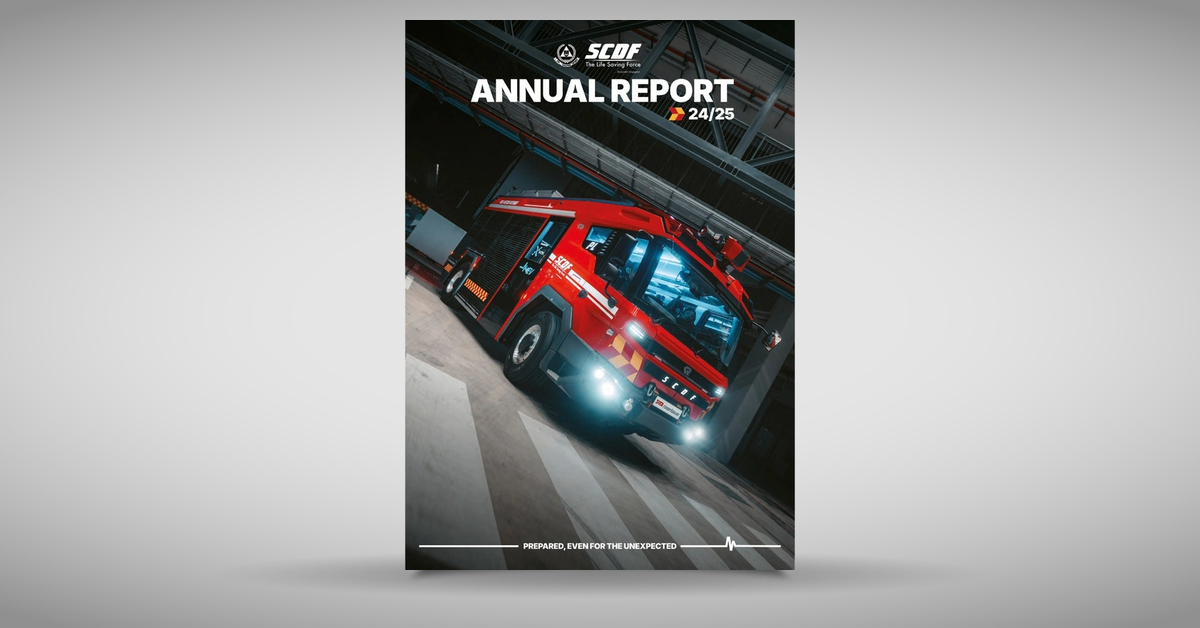 SCDF Annual Report 2024 - 2025