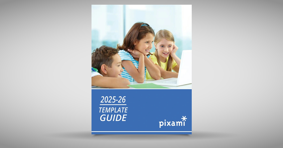 Online Flipbook | Pixami 2025-26 Template Guide