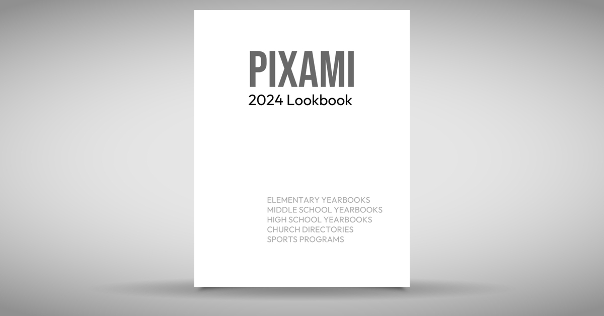 Pixami 2024 Yearbook and Directory Lookbook