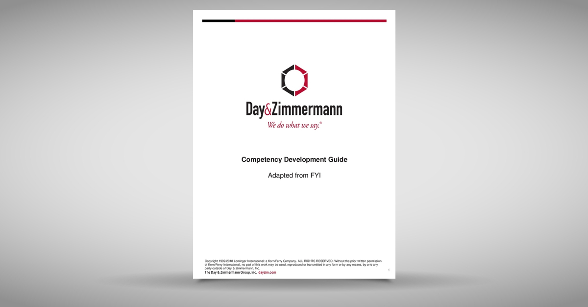 Competency Model Guide