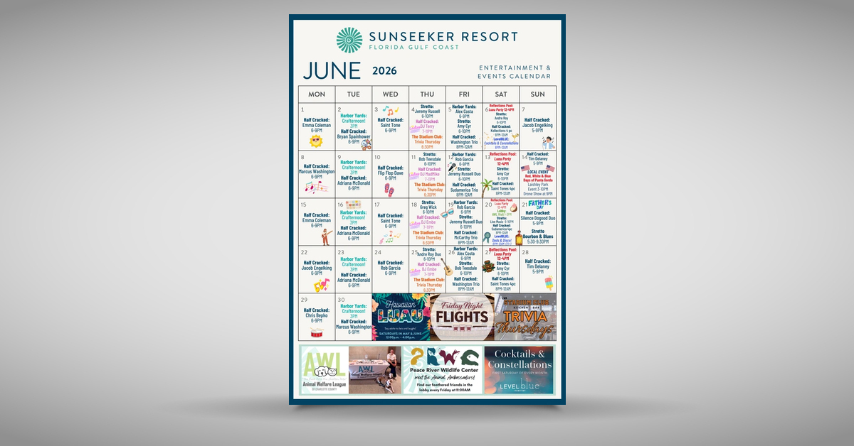 Live Entertainment Calendar