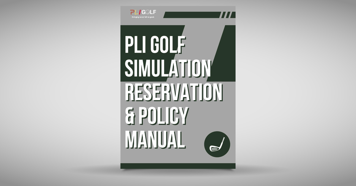 PLI GOLF POLICY MANUAL