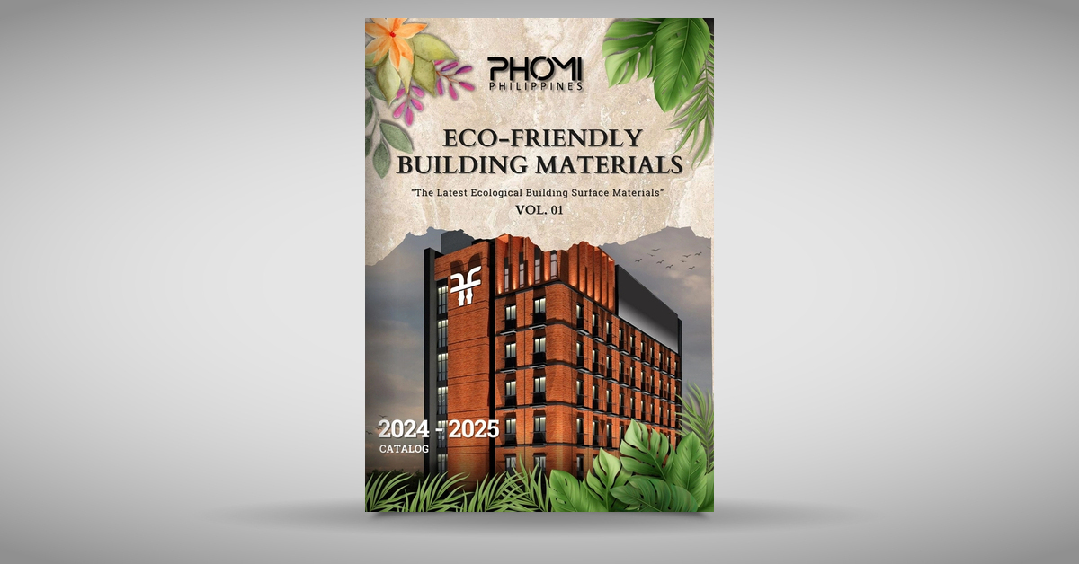 ECO - FRIENDLY BUILDING MATERIALS VOL. 1