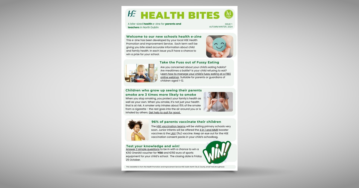 Health Bites Issue 1 Autumn Winter 2024