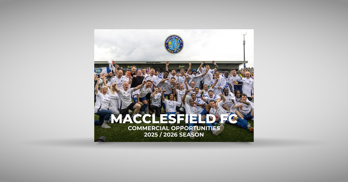 Macclesfield FC Commercial Brochure 2025-26