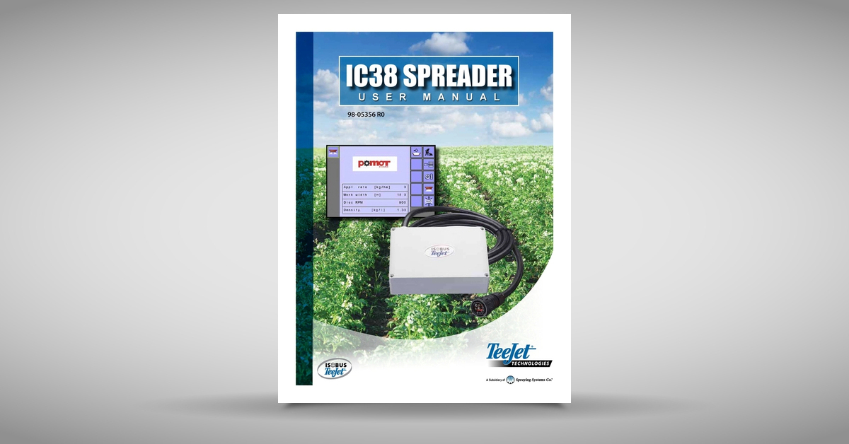 IC38 SPREADER USER MANUAL ENG