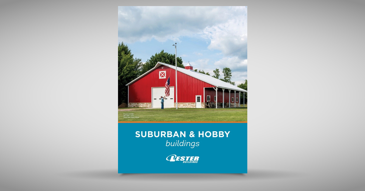 Lester Buildings Hobby Brochure