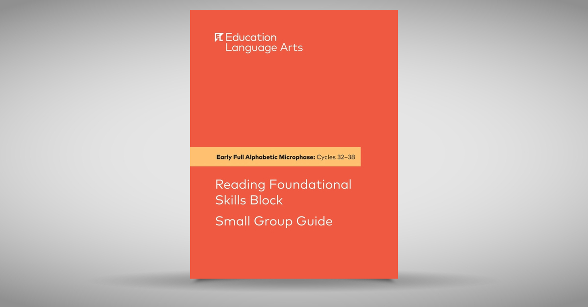 Small Group Guide: Early Full Alphabetic Microphase