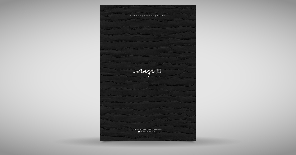 E-menu Nagi Kitchen