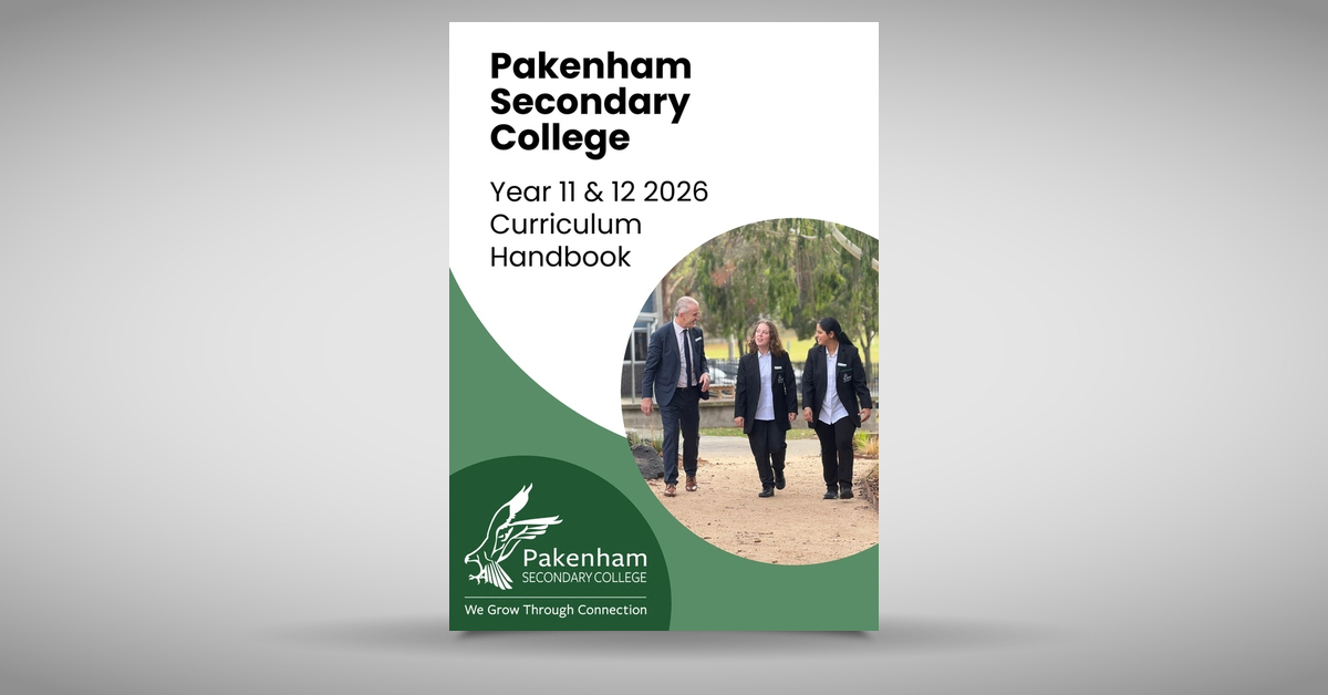 YEAR 11 AND 12 CURRICULUM HANDBOOK 2026