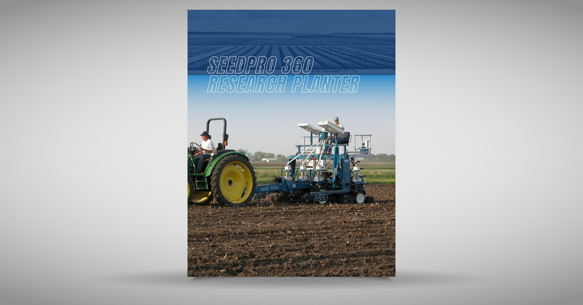 SeedPro 360 Research Planter