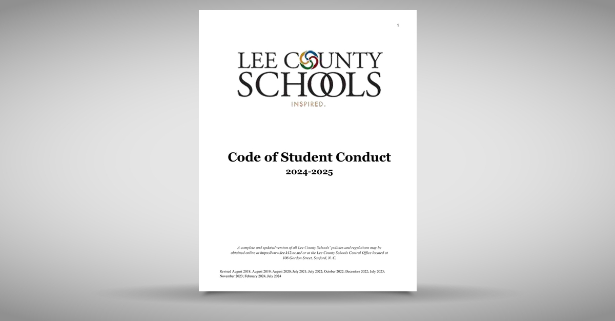 LCS Code of Student Conduct