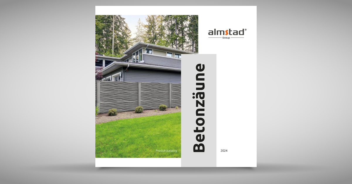 ALMSTAD - Katalog für Betonzäune