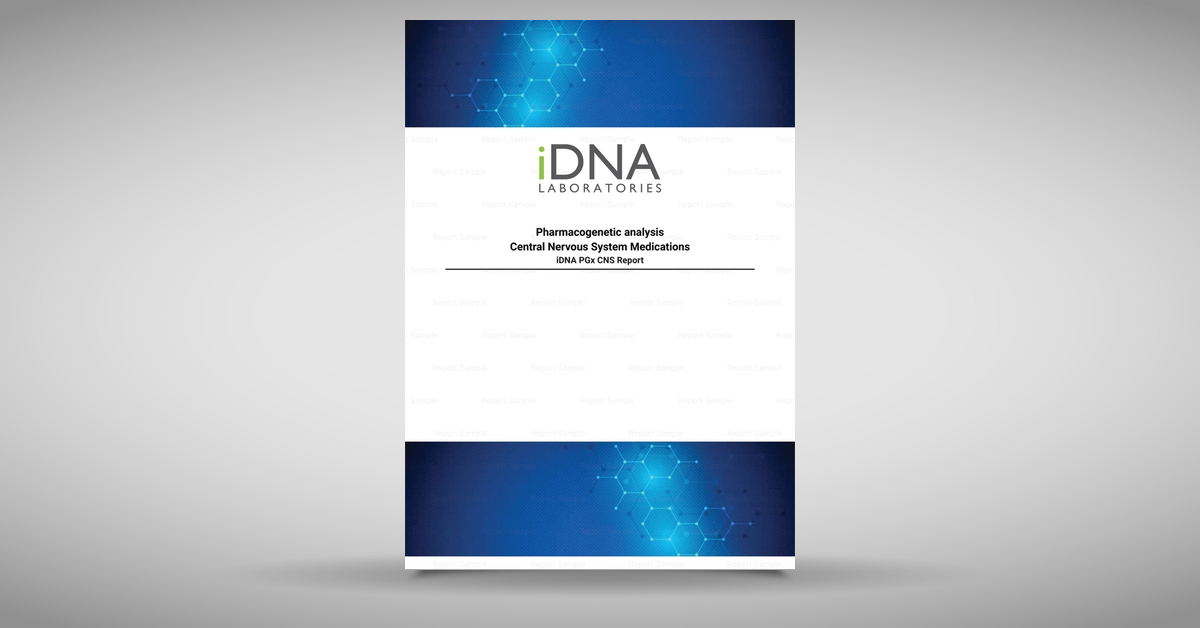 iDNA PGx CNS Sample Report