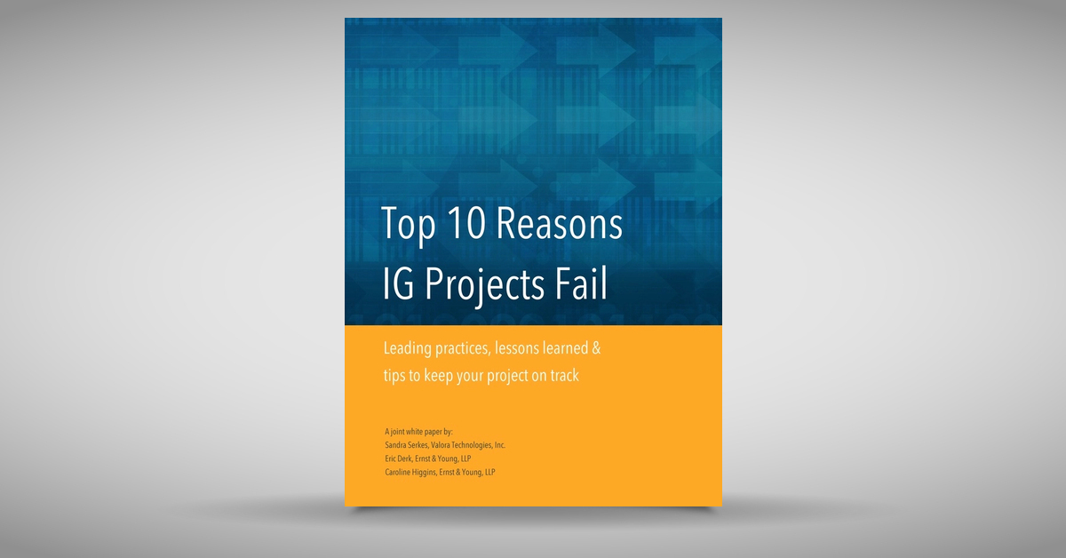 Top 10 Reasons IG Projects Fail