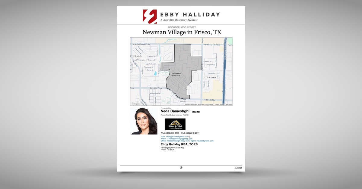 Newman Village April 2025