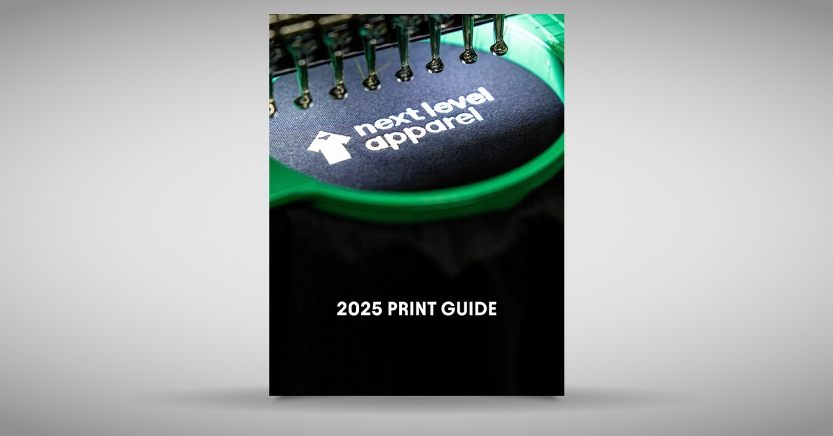 Next Level Apparel Print Guide 2025