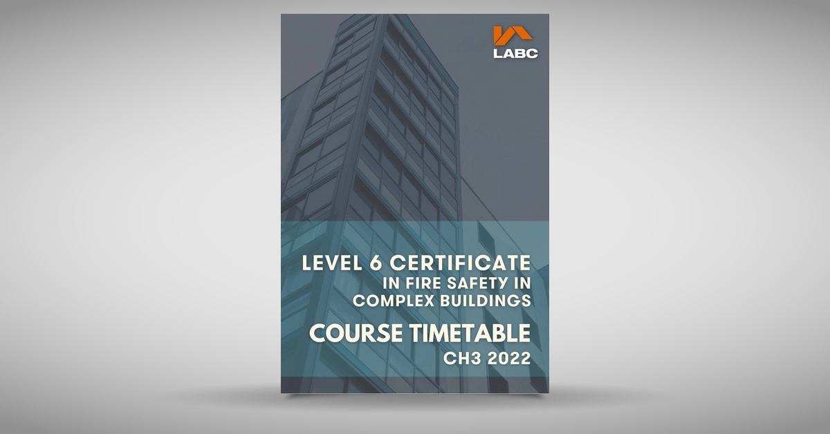 LEVEL 6 FIRE SAFE TIMETABLE CH3
