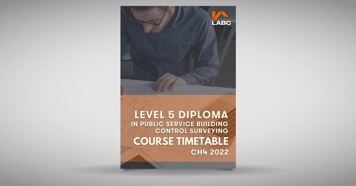 LEVEL 5 CH4 TIMETABLE 2022