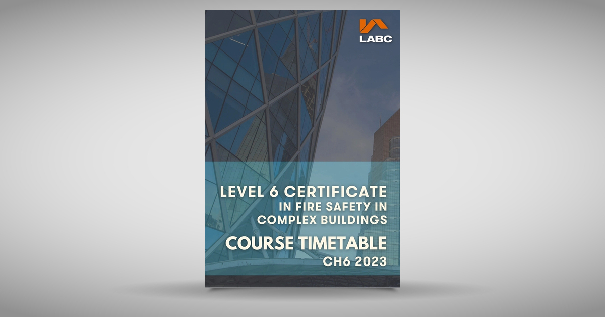 CH 6 Level 6 Fire Safety Timetable