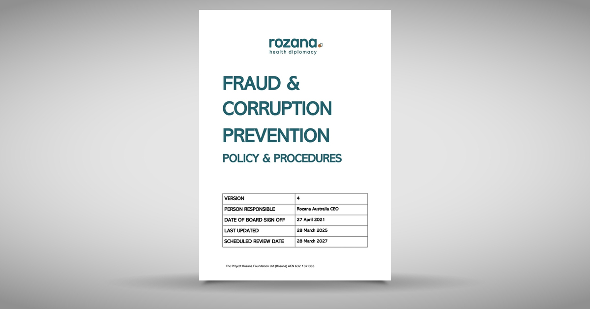 Fraud & Corruption Prevention Policy V4