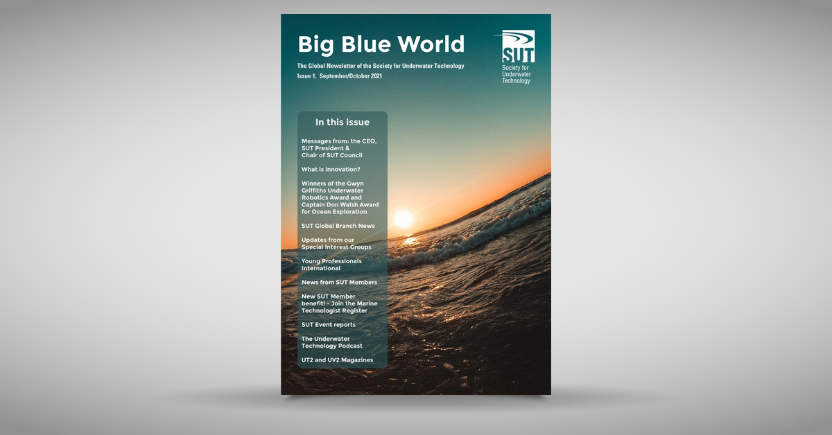 Issue 1 - Big Blue World - September/October 2021