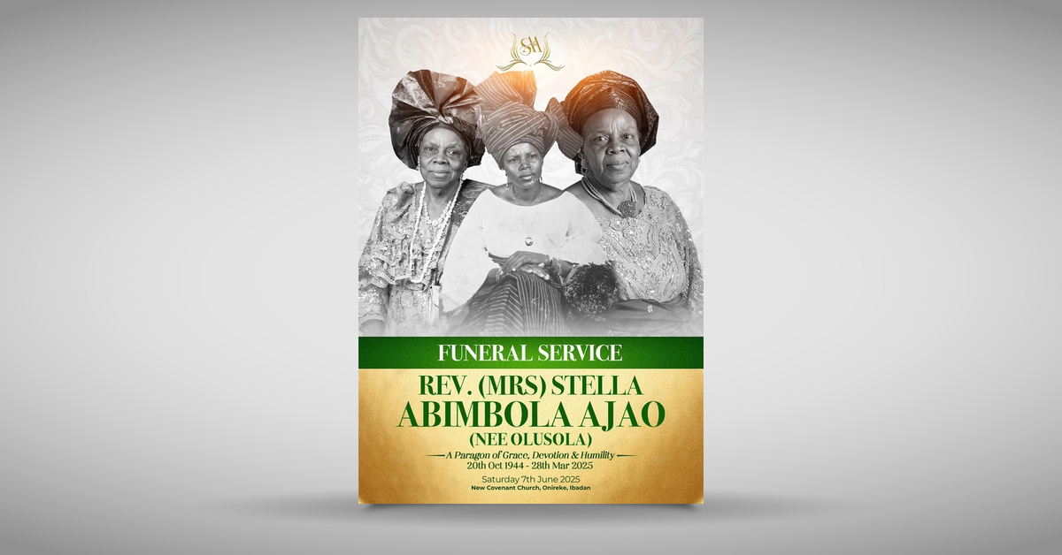 Funeral Service Programme (07.06.2025)