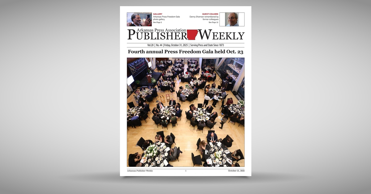 Arkansas Publisher Weekly: October 31, 2025