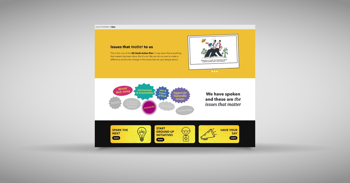 Issues That Matter To Us