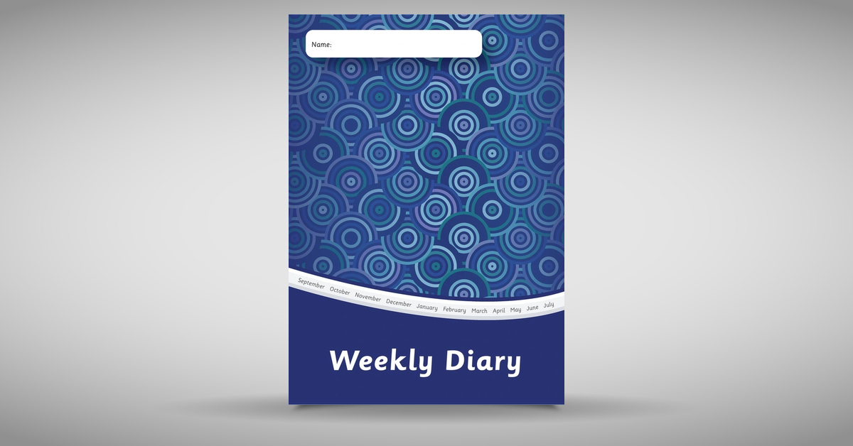 Weekly diary - page to view